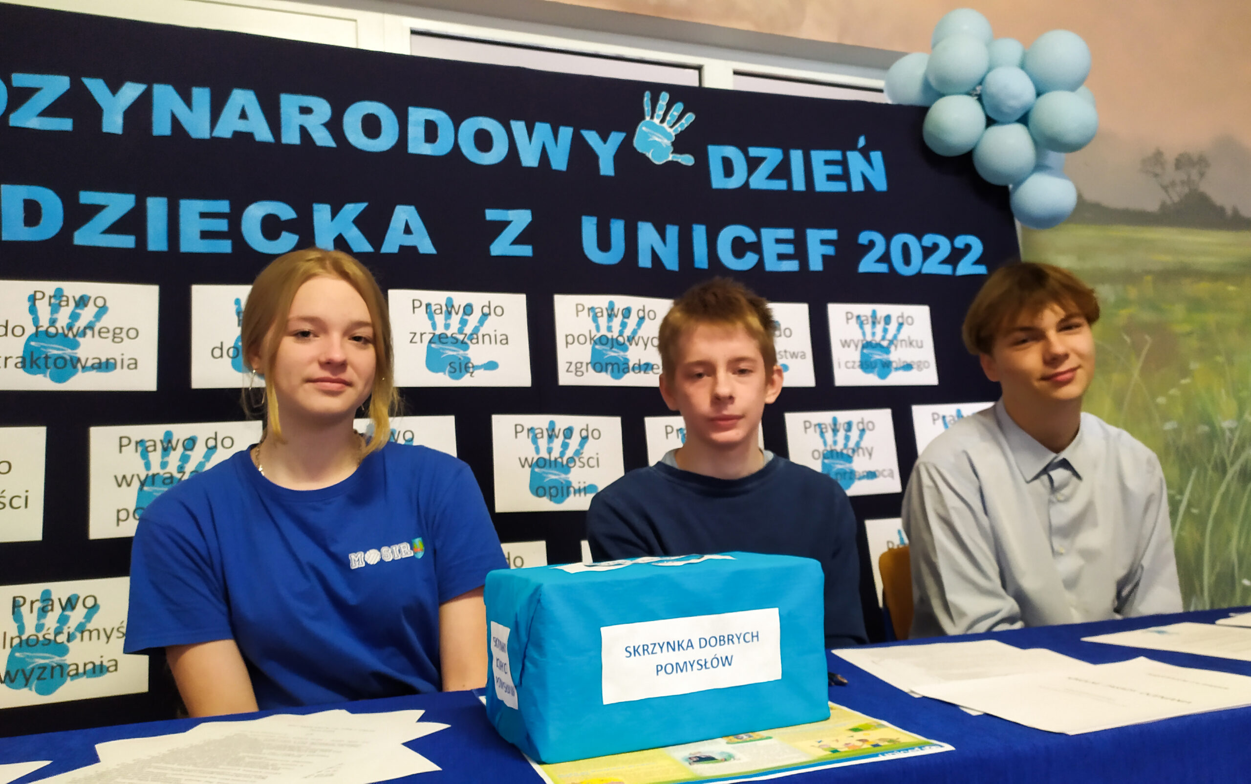 Międzynarodowy Dzień Praw Dziecka z UNICEF 2022 - Zespół Szkół nr 2 im. 9. Pułku Strzelców ...